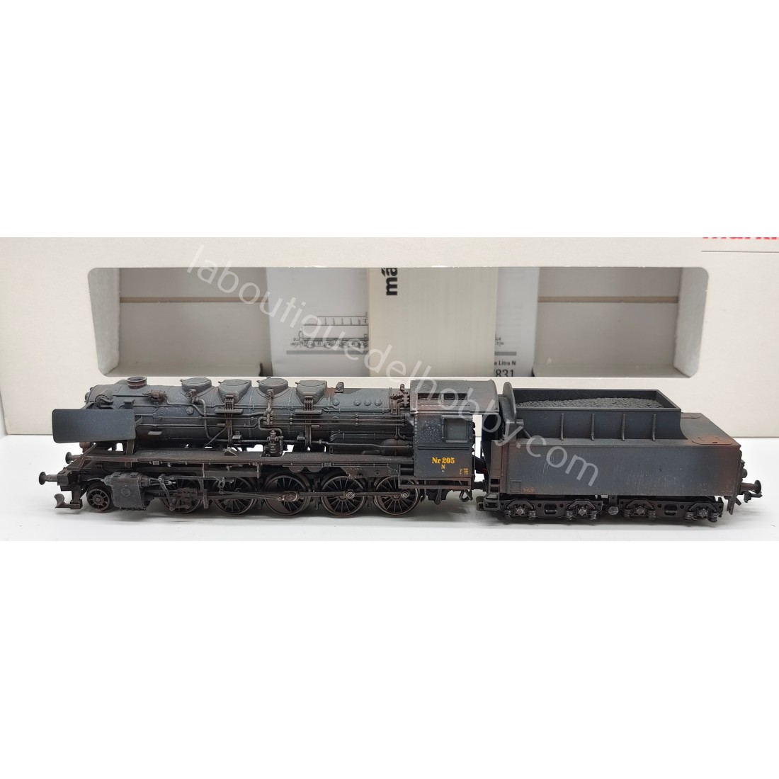 LOCOMOTORA DE VAPOR NR. 205 DSB MARKLIN 37834 DIGITAL CON SONIDO ESCALA H0