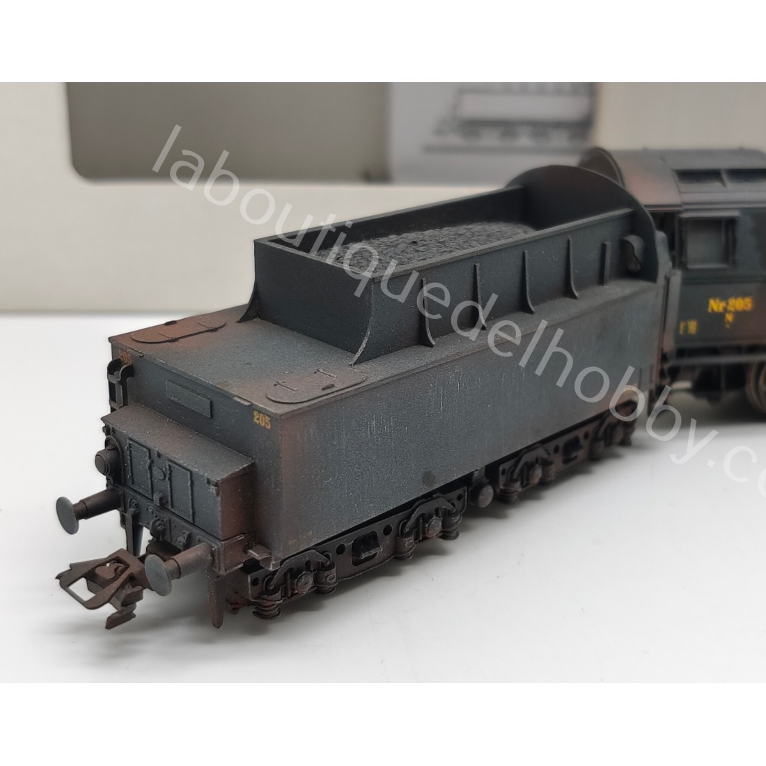 LOCOMOTORA DE VAPOR NR. 205 DSB MARKLIN 37834 DIGITAL CON SONIDO ESCALA H0