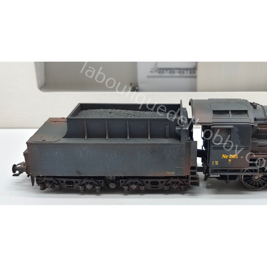 LOCOMOTORA DE VAPOR NR. 205 DSB MARKLIN 37834 DIGITAL CON SONIDO ESCALA H0