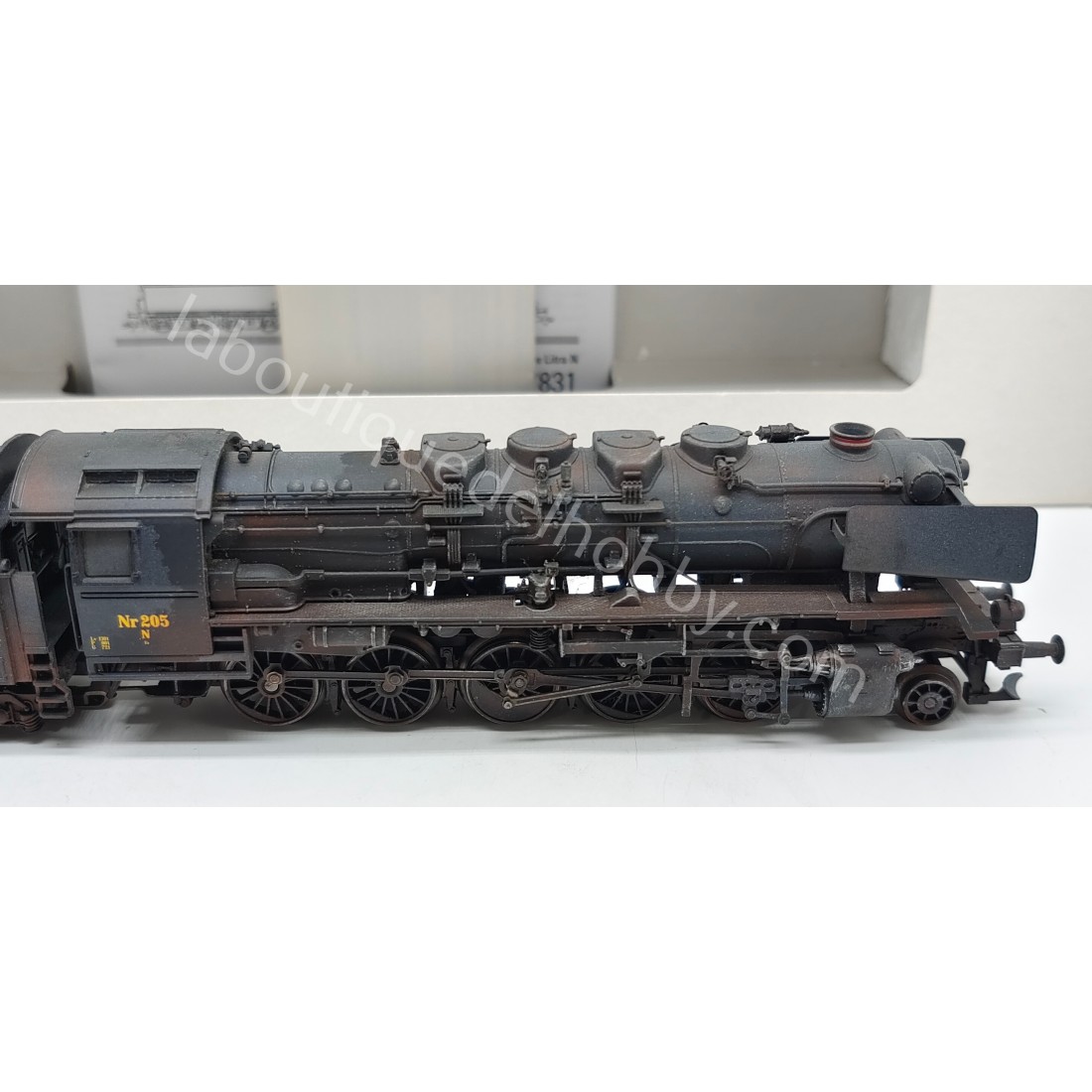 LOCOMOTORA DE VAPOR NR. 205 DSB MARKLIN 37834 DIGITAL CON SONIDO ESCALA H0