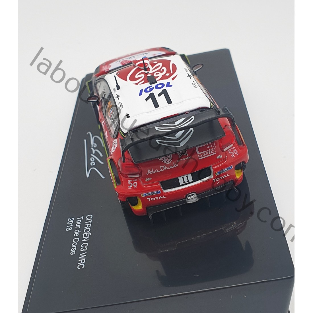CITROEN C3 WRC S. LOEB TOUR DE CORSE 2018 ALTAYA ESCALA 1:43